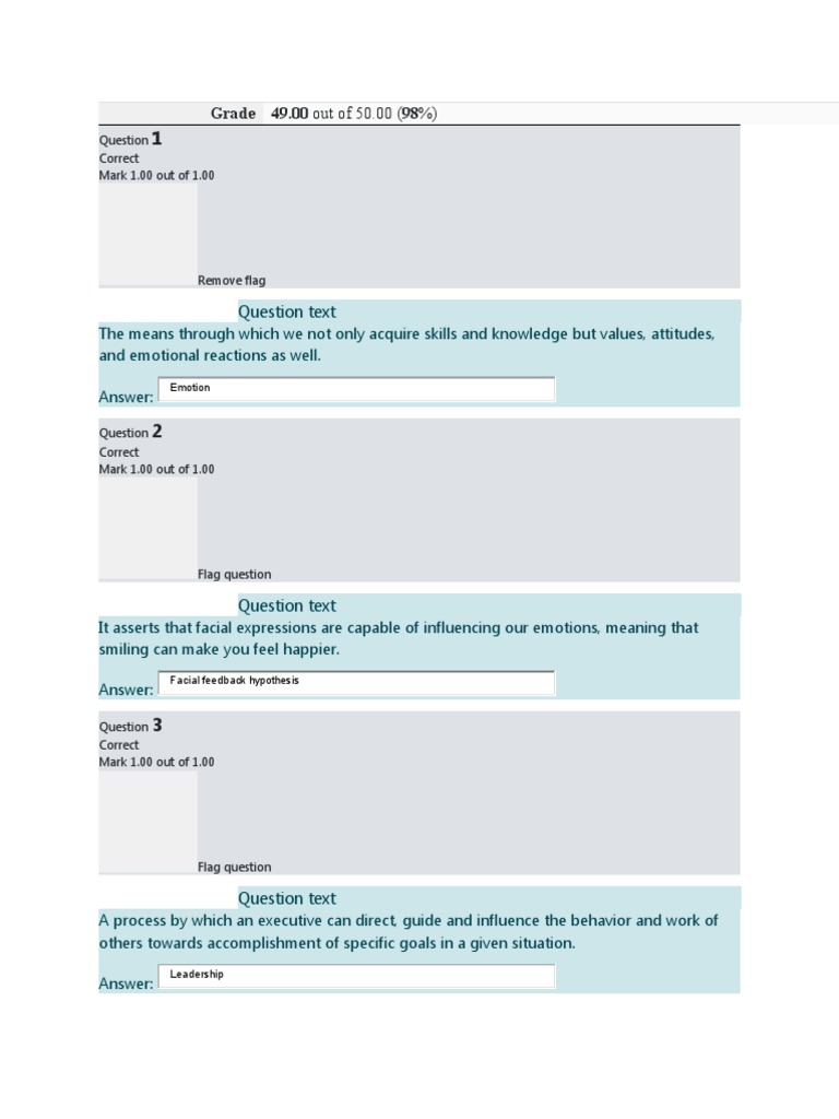 Midterm Exam C&P | PDF | Motivational | Motivation