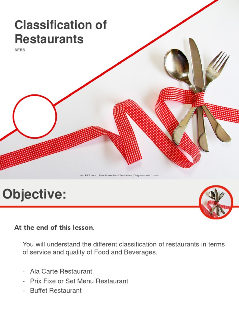 Classification and Planning of Restaurant Menus | PDF | Menu | Buffet