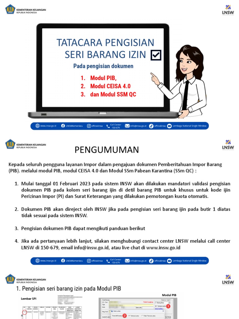 Seri Barang Izin-PIB | PDF