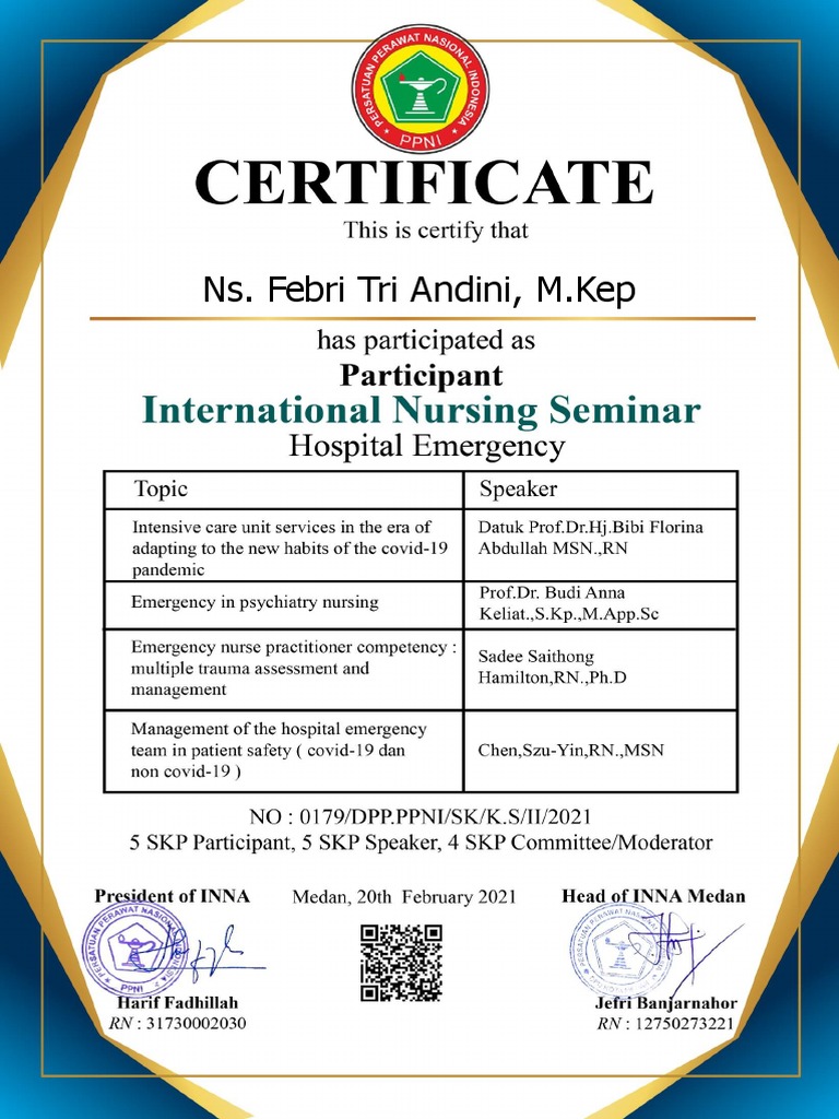 Ns. Febri Tri Andini, M.Kep | PDF