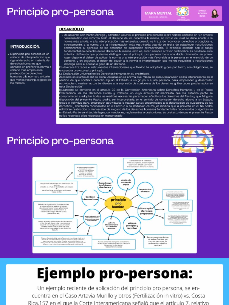Principio Pro Persona | PDF