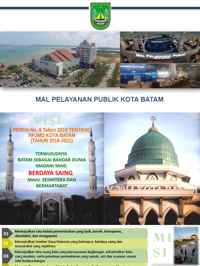 Mal Pelayanan Publik Kota Batam | PDF | Pengelolaan Keuangan & Uang