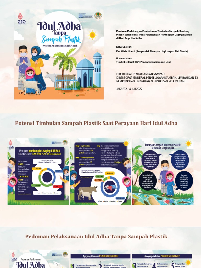 Panduan Perhitungan Pembatasan Timbulan Sampah Kantong Plastik Sekali ...