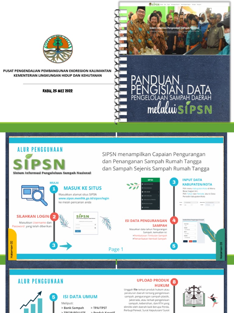 Panduan Penggunaan SIPSN 2023 | PDF