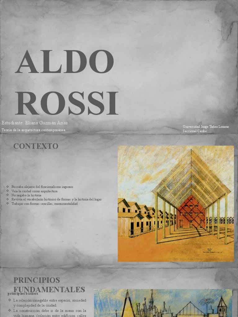 Aldo Rossi | PDF | Museo