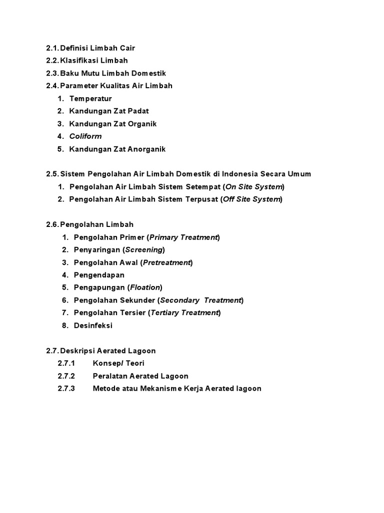 Daftar Isi Bab 3 | PDF