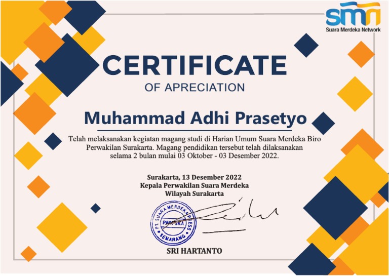 Muhammad Adhi Prasetyo | PDF | Karier & Perkembangan | Ilmu Sosial