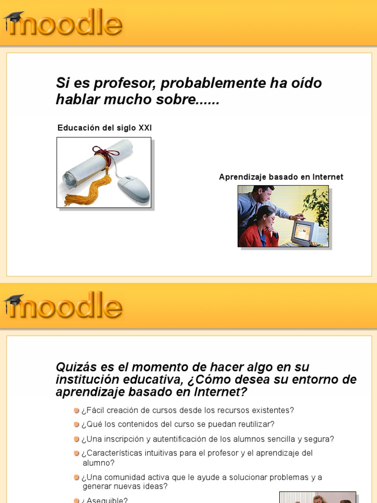 Moodle 2 | PDF | Moodle | Aprendizaje