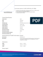 Nokia AEQQ Antenna | PDF | Bandwidth (Signal Processing) | Antenna (Radio)