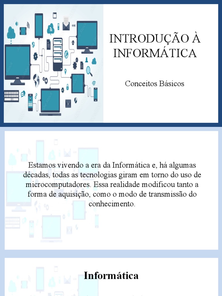 Introdução à Informática Básica | PDF | Ciência da Computação ...