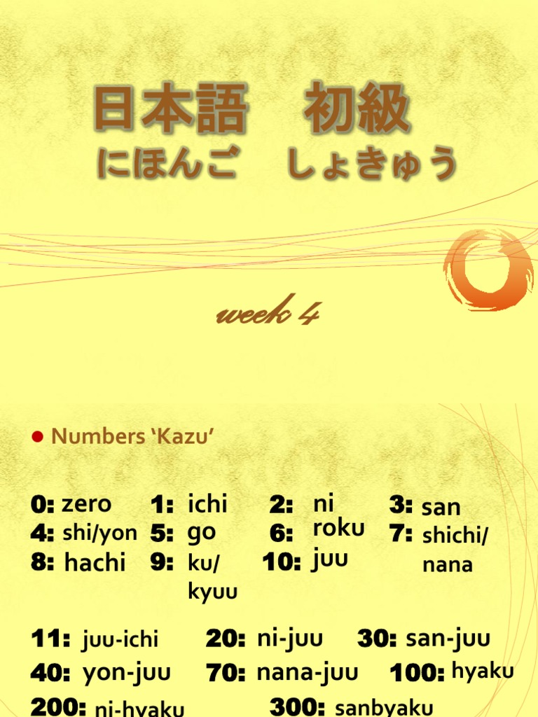 Week 4 (Time, Kara Made) | PDF