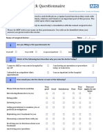 GMC Patient - Questionnaire PDF - 48210488 | PDF | Health Sciences ...