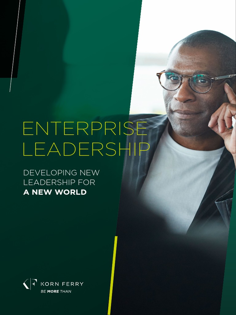 Enterprise Leadership New Leadership For A New World | PDF | Leadership ...