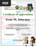 BSP Certificate | PDF | Scouting | Philippines