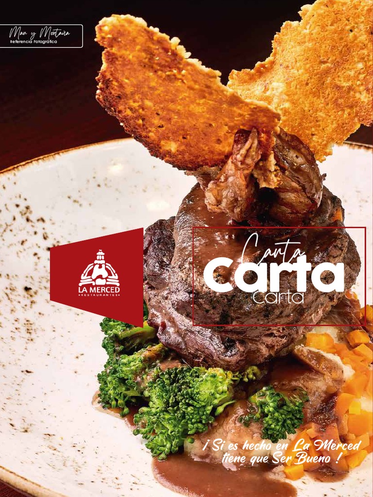 Carta Virtual La Merced | PDF | Parilla | ensalada