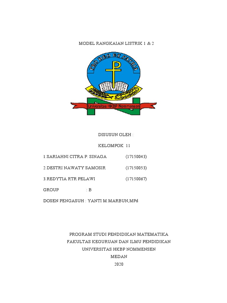 Makalah Model Rangkaian Listrik | PDF