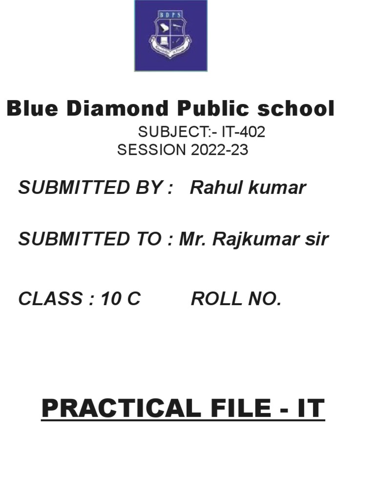 Rahul Kumar | PDF | Databases | Sql