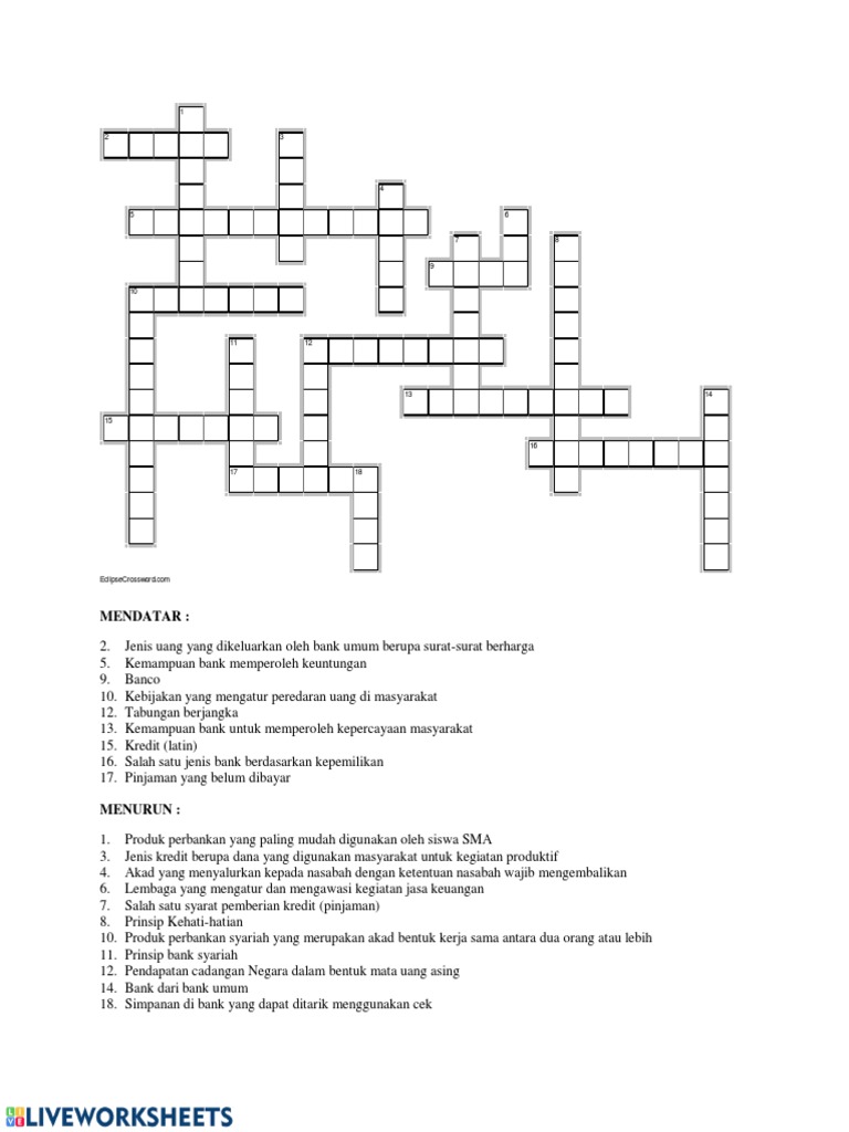 Teka Teki Silang | PDF