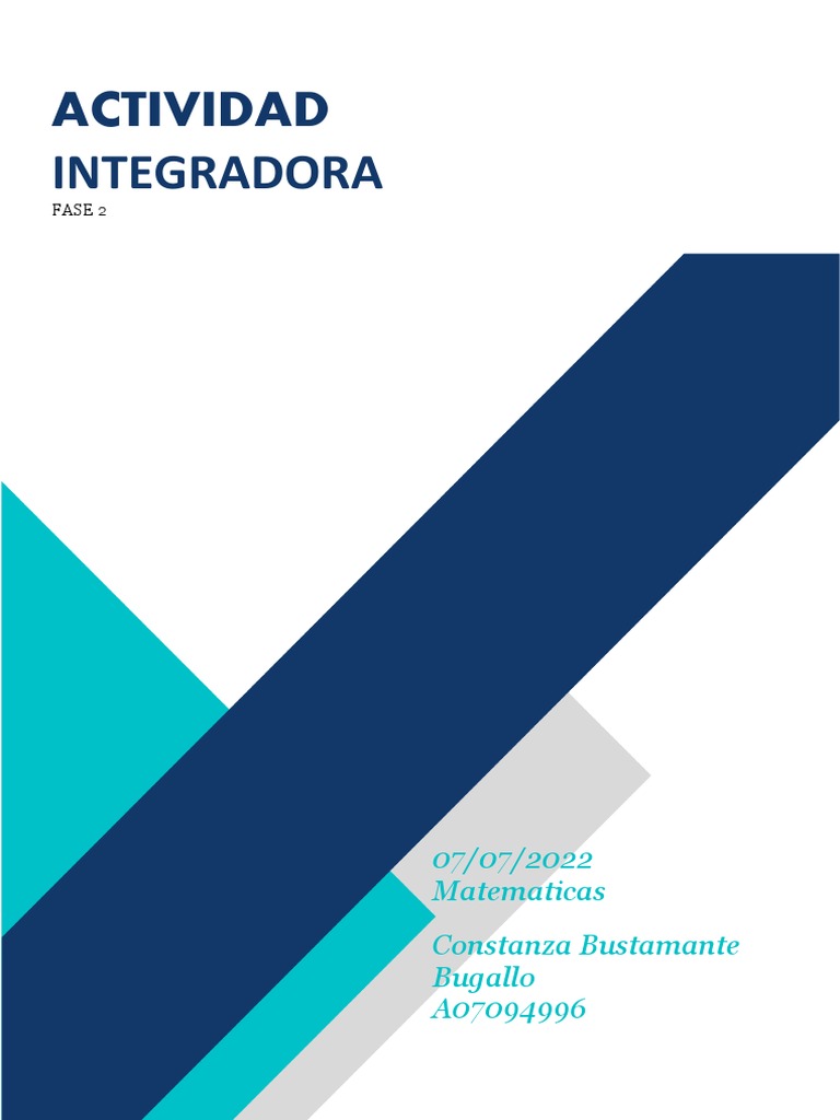 Actividad Integradora | PDF | El embarazo | Feto Actividad Integradora | PDF | El embarazo | Feto