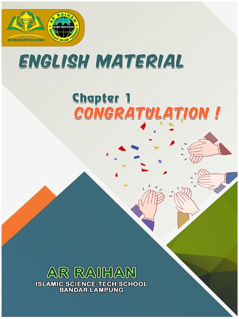 Materi Congratulation | PDF | Seni & Disiplin Bahasa
