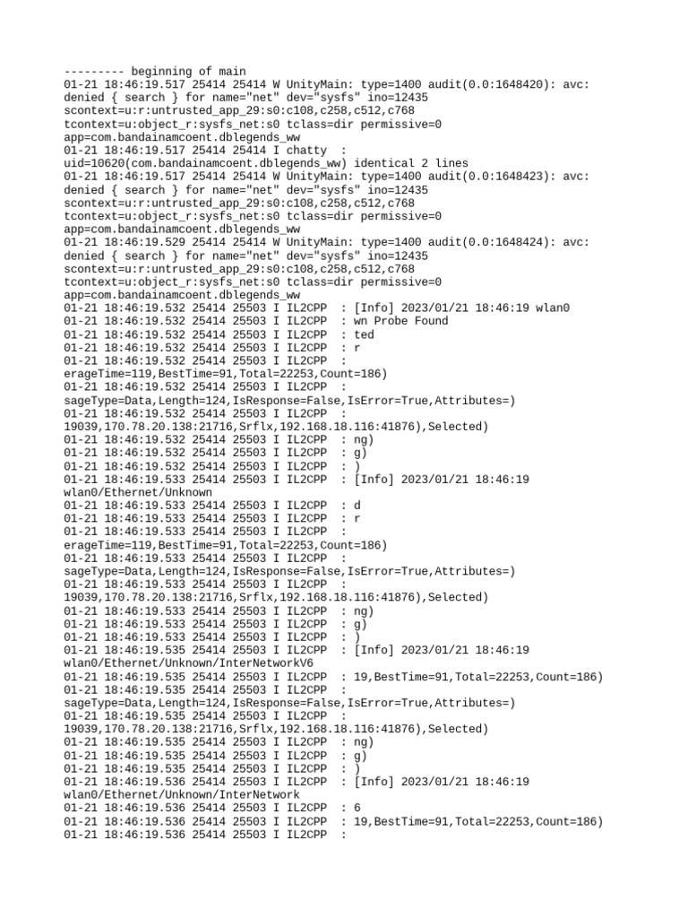 Network Interface Logging | PDF | Computer Architecture | Physical Layer Protocols