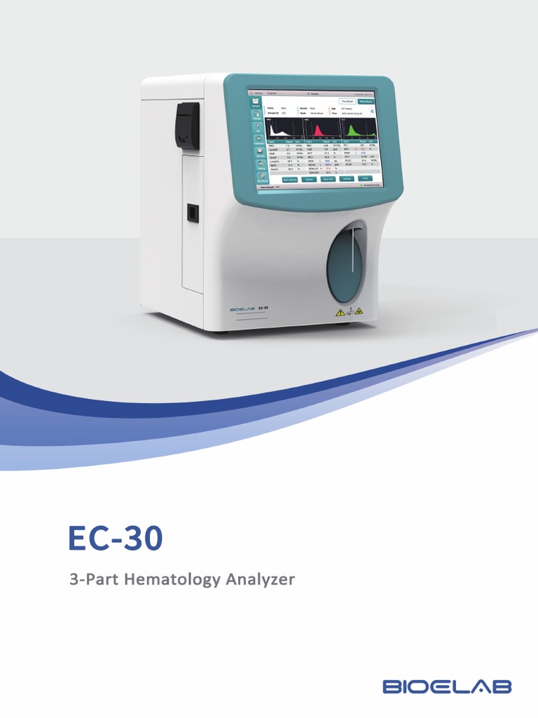 EC 30 Hematology Analyzer, BIOELAB | PDF