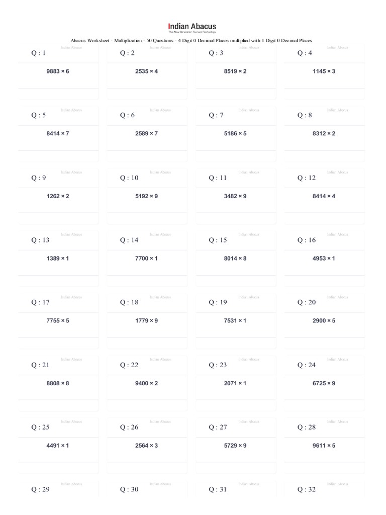 Worksheet Generation | PDF | Mathematics | Arithmetic
