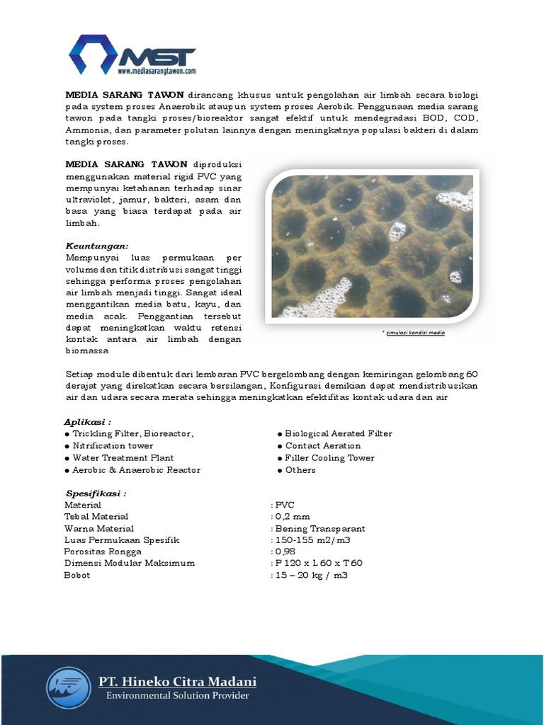 Brosur Hineko MST | PDF