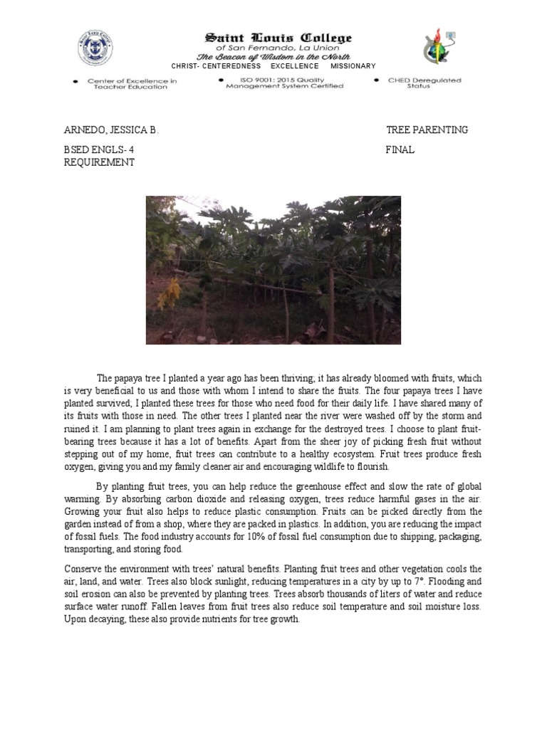 Tree Parenting | PDF