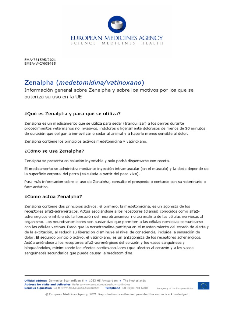 Zenalpha Epar Medicine Overview - Es | PDF | Medicamentos con receta ...