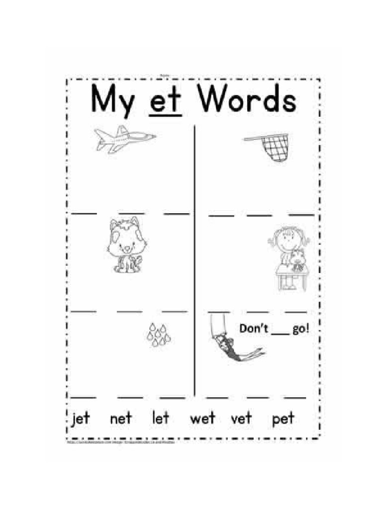 Et Worksheet | PDF