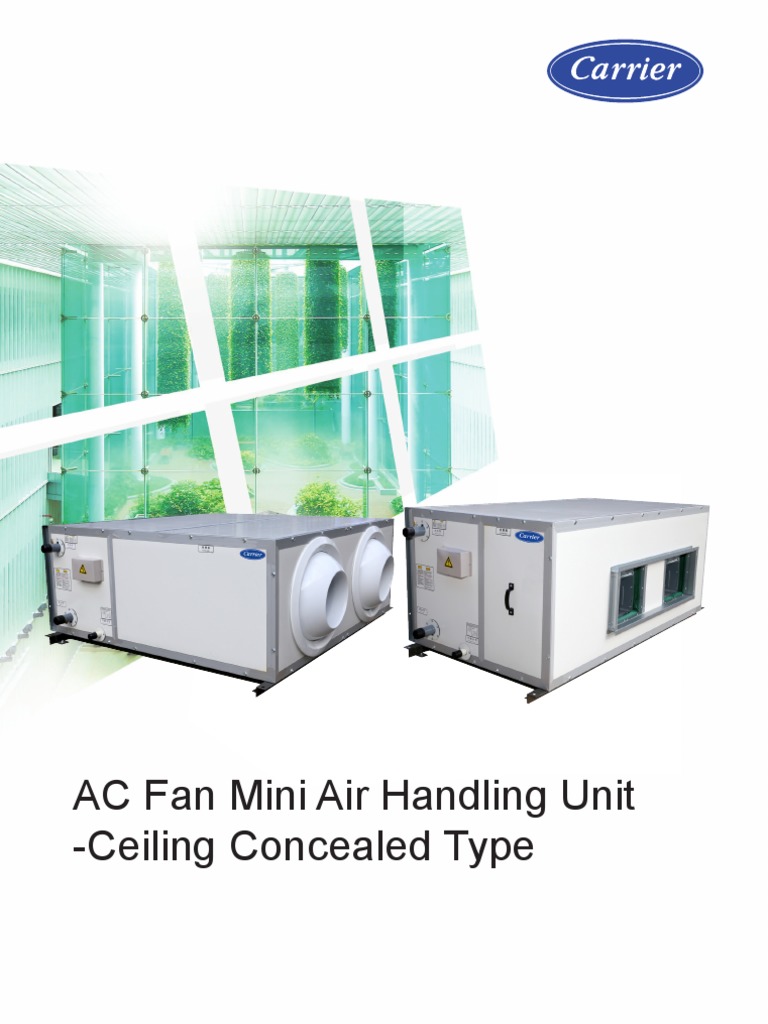 39TF AHU Product Catalogue tcm177-99231 | PDF | Air Conditioning | Heat ...