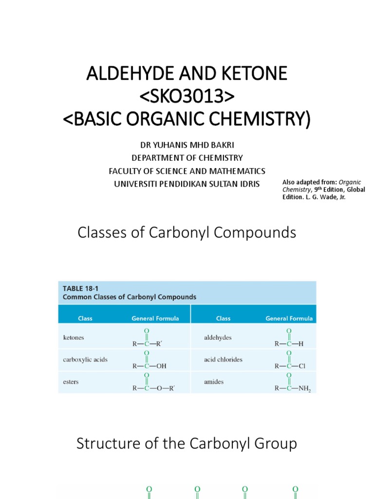 Understanding Aldehydes and Ketones | PDF | Aldehyde | Ketone