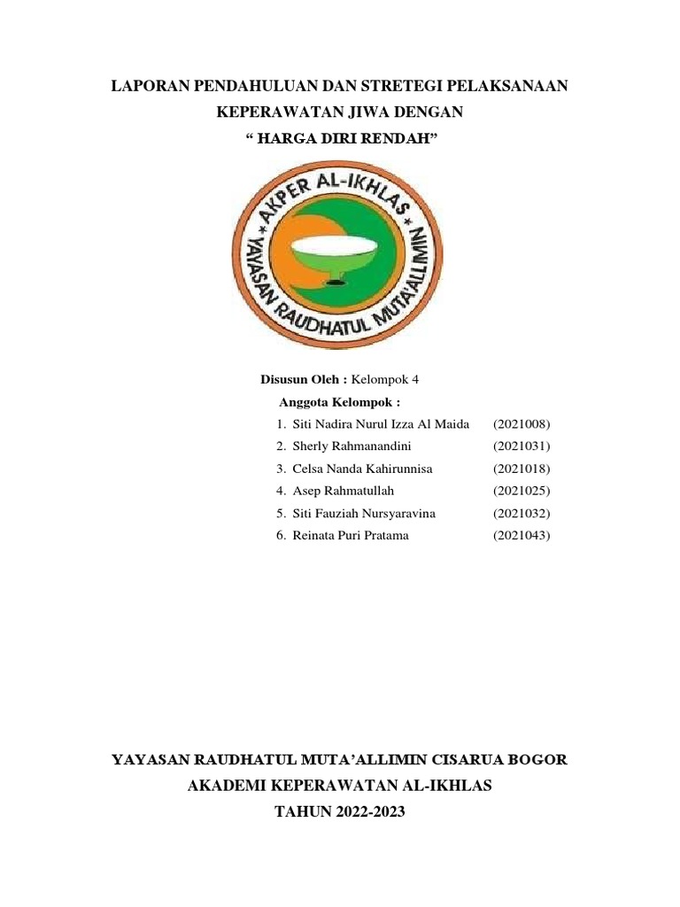 LP Dan SP HDR - Kep. Jiwa - Kel. 4 | PDF