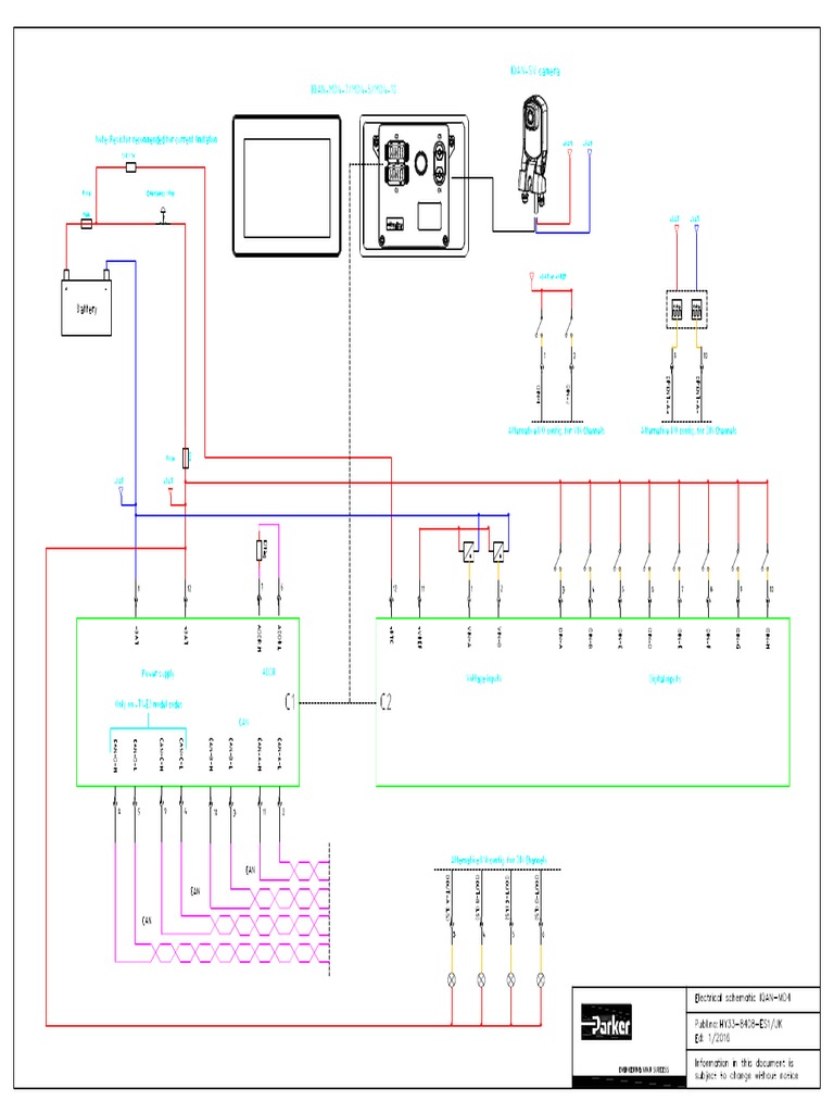 Iqan-Md4 Uk Electrical Schematic | PDF