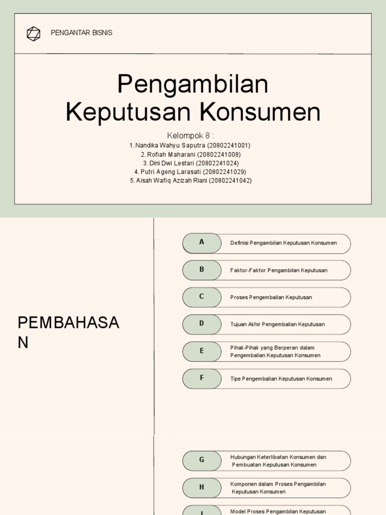 Pengantar Bisnis Kel 8 | PDF