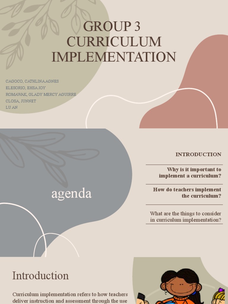 Curriculum Implementation | PDF | Curriculum | Teachers
