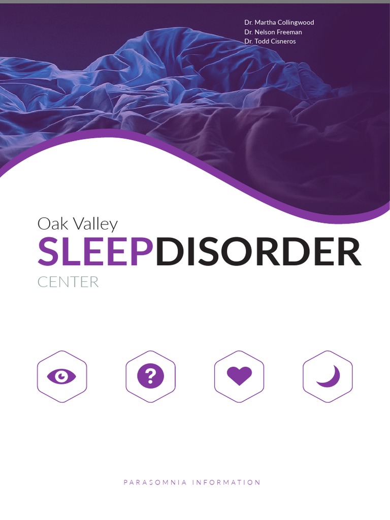 Understanding Parasomnias and Treatments | PDF | Sleep | Causes Of Death