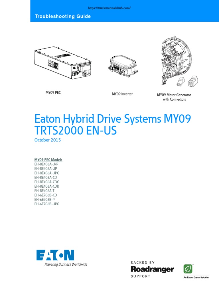 Eaton Fault Code 88 - TRTS2000 | PDF | High Voltage | Insulator ...