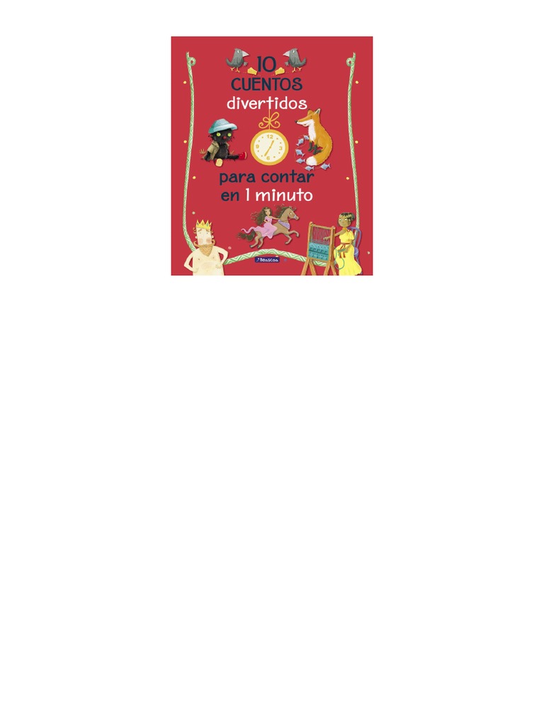 10 Cuentos Divertidos para Contar en 1 Minuto - VVAA | PDF