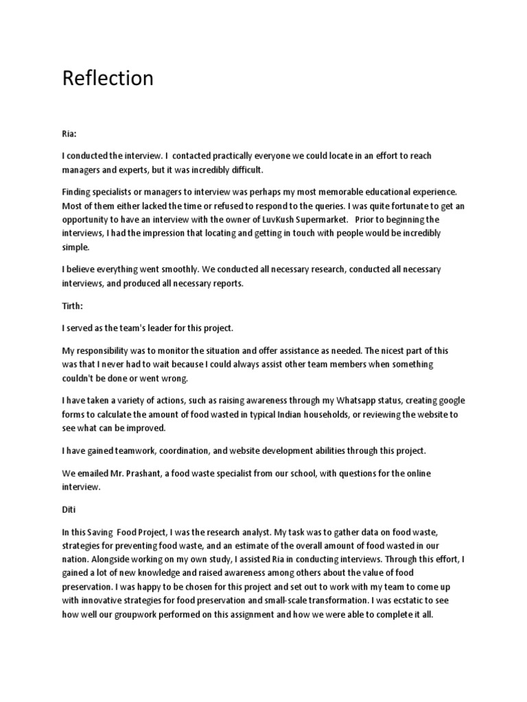 Eumind Reflection | PDF | Communication