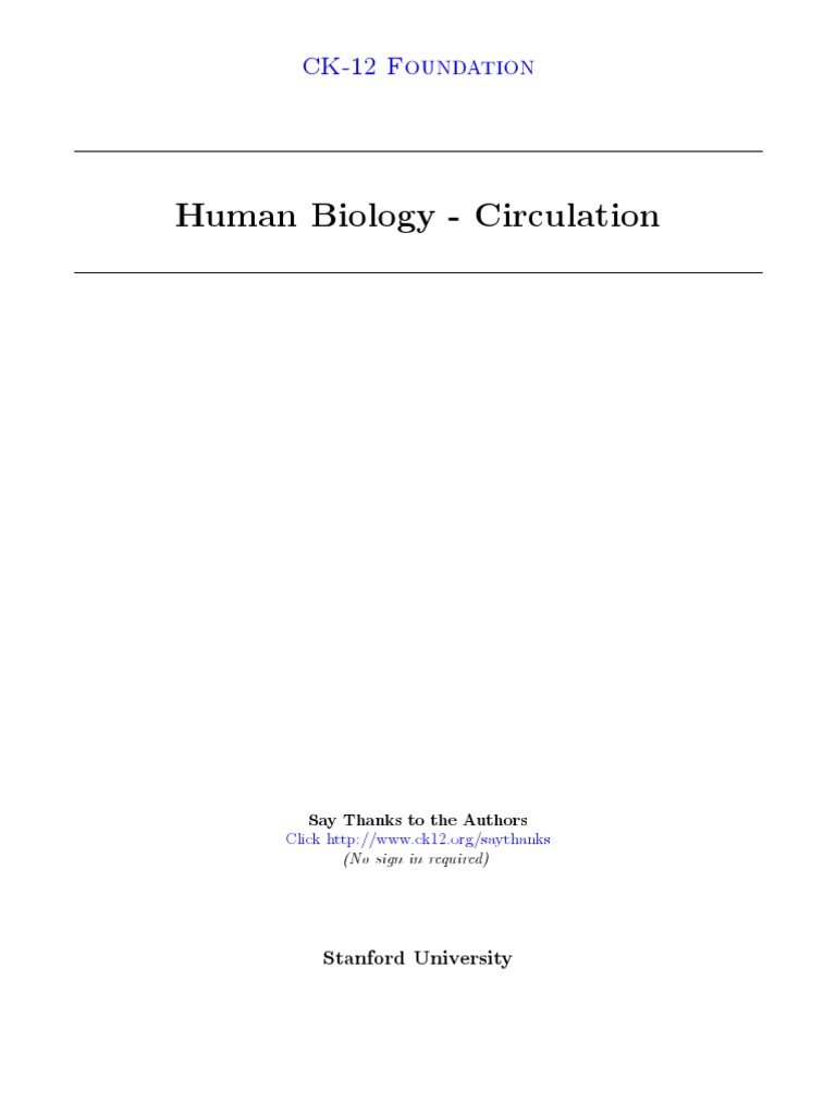 Human Biology Circulation | PDF | Heart Valve | Ventricle (Heart)