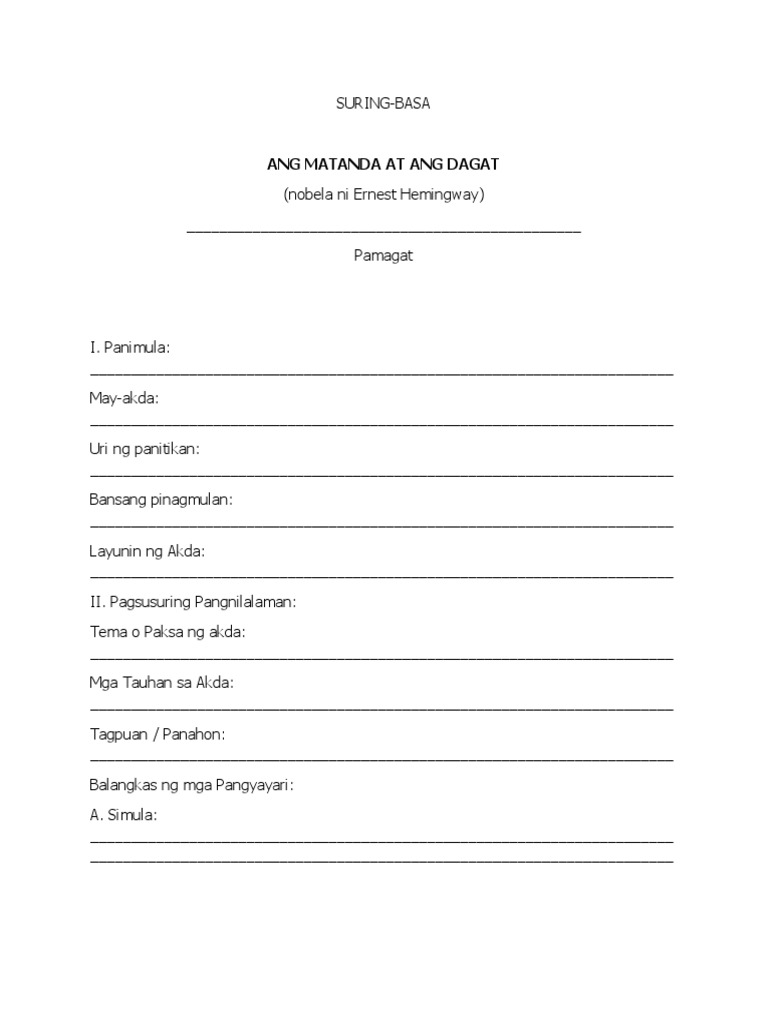 Template Suring Basa | PDF
