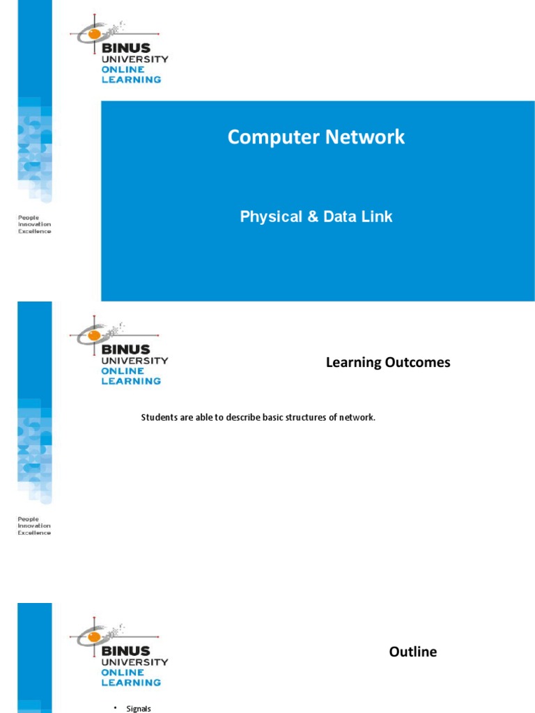 PPT2-Physical & Data Link | PDF | Modulation | Telecommunications