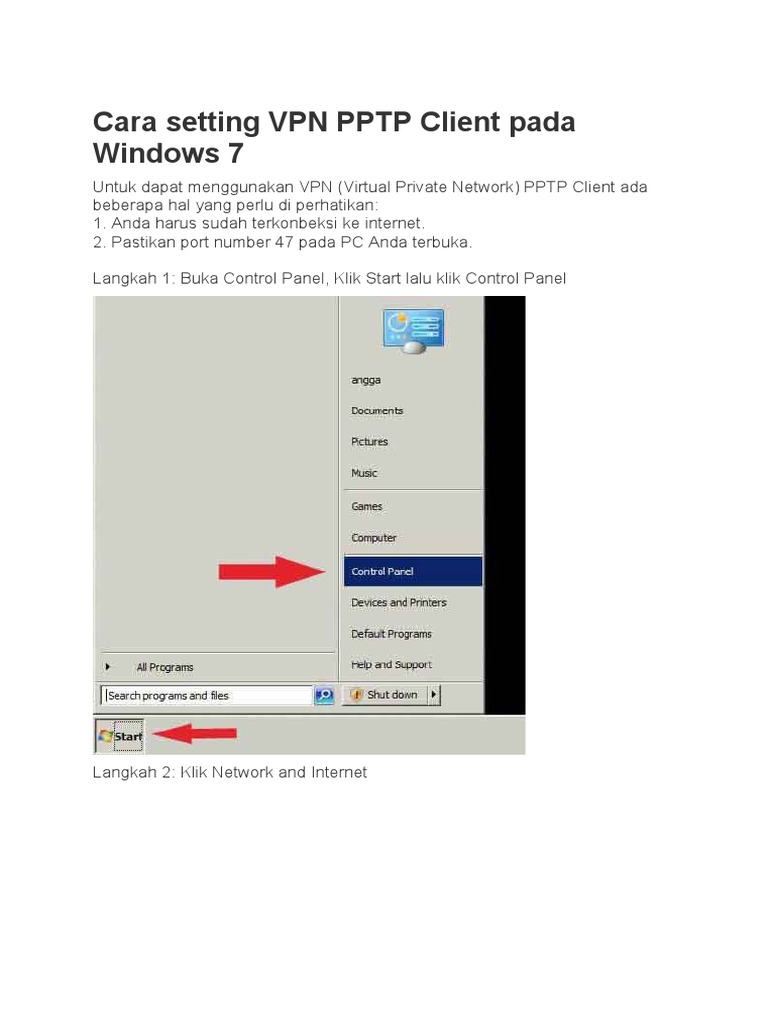 Membuat Koneksi Ke Server | PDF