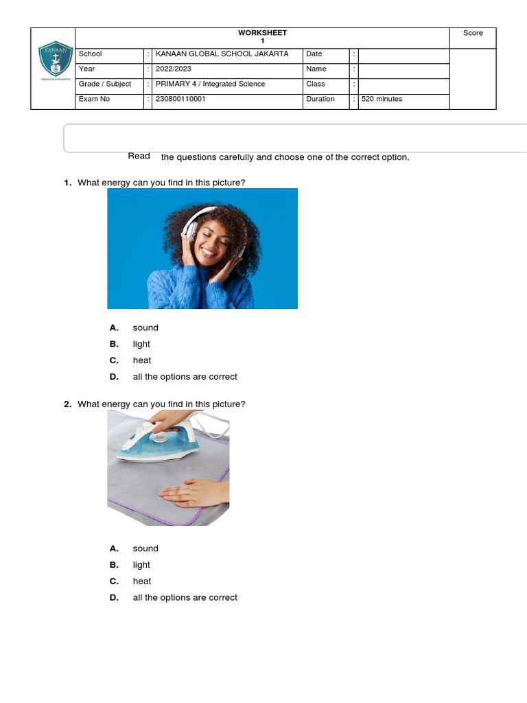 WS 1 - ENERGY - WS1 - Merged | PDF | Heat | Heat Transfer