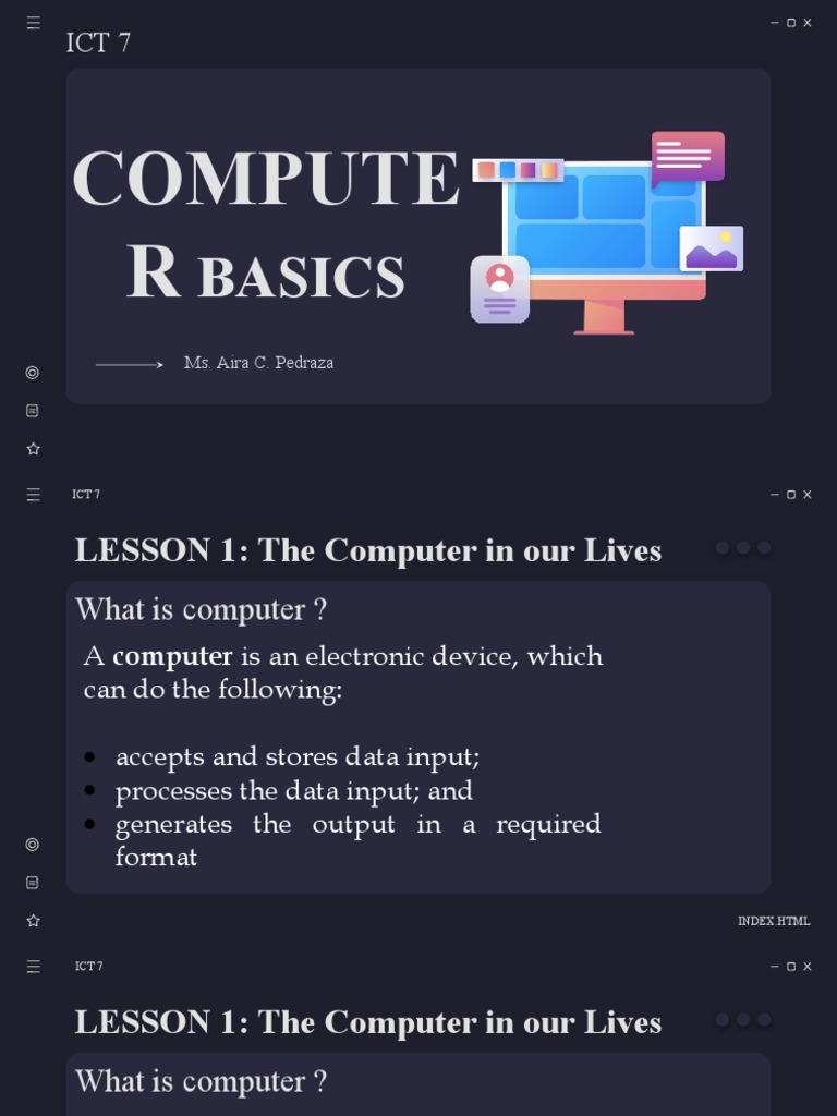 Ict 7 | PDF | Microprocessor | Computer Program