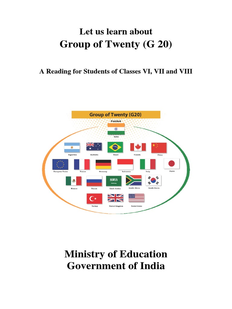 Understanding G20 for Students | PDF | Asia | World Economy