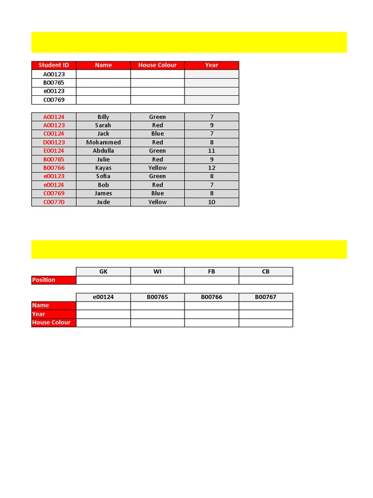 Lookup Functions | PDF