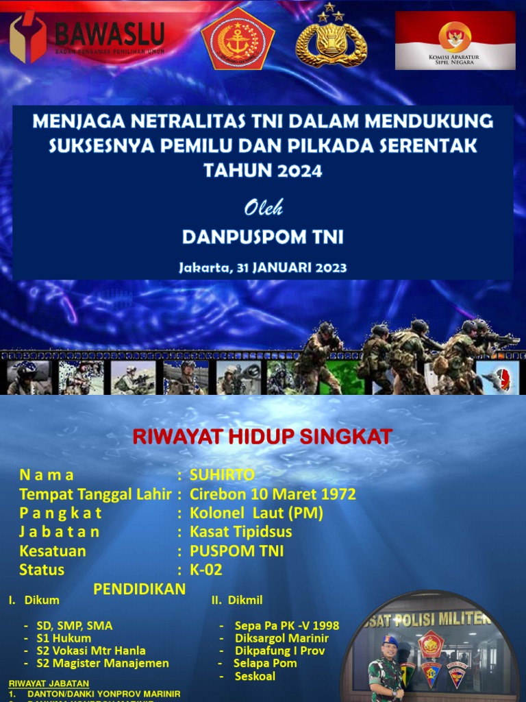 Puspom Tni 31 Januari 2023 | PDF